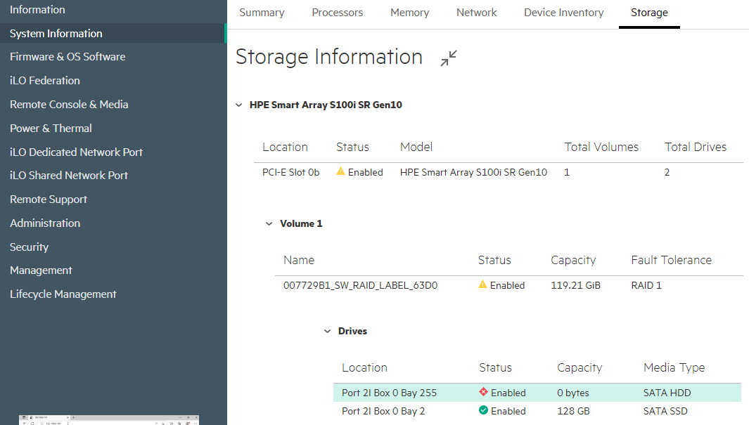 格安HP ProLiant DL20 gen10でRAID1を構成し、iLO5を使って管理してWindows2022Srvをインストール ...