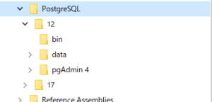Windows版PostgreSQL12 → 17へ | オレンジの国